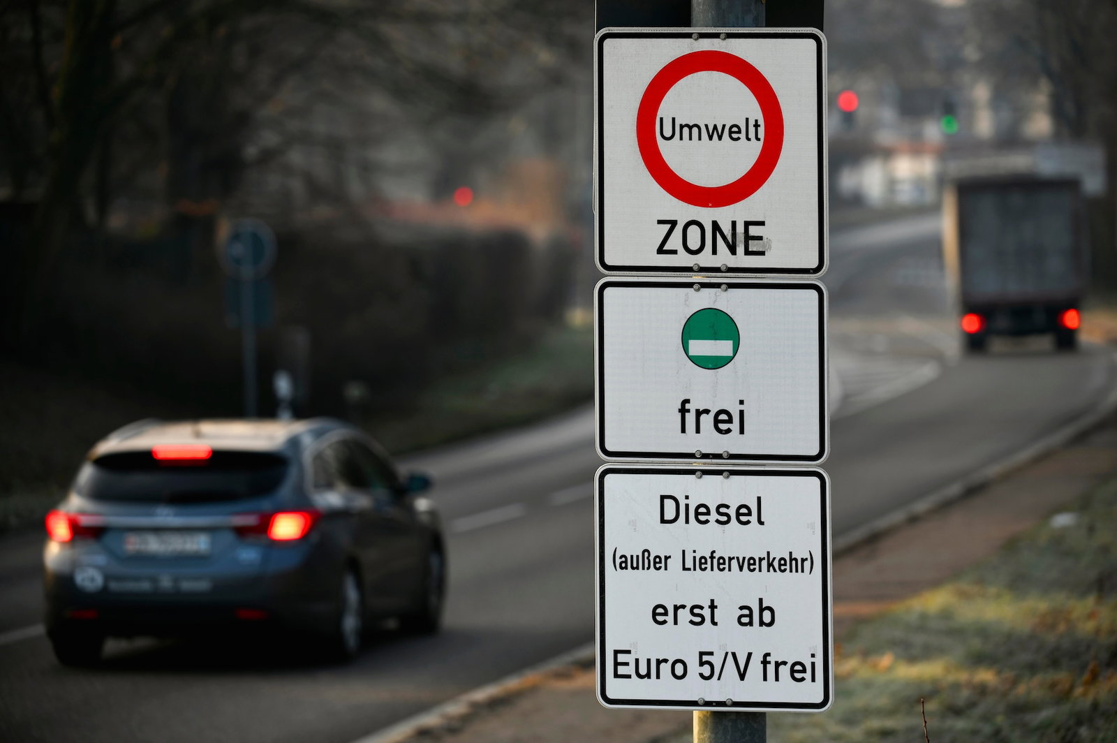 Welches Kraftfahrzeuge Durfen In Die Abgebildete Umweltzone